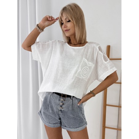 BLUZKA VARISSA BIAŁA