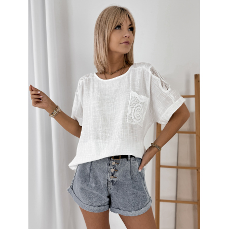 BLUZKA VARISSA BIAŁA