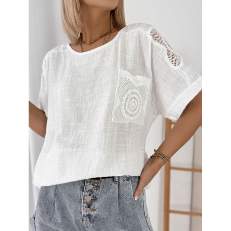 BLUZKA VARISSA BIAŁA